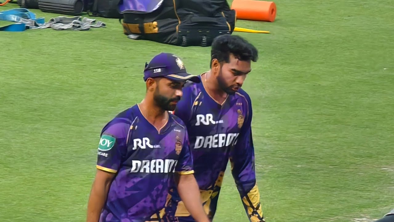 Live: KKR's first practice session - IPL 2025 opening ceremony - KKR's ...