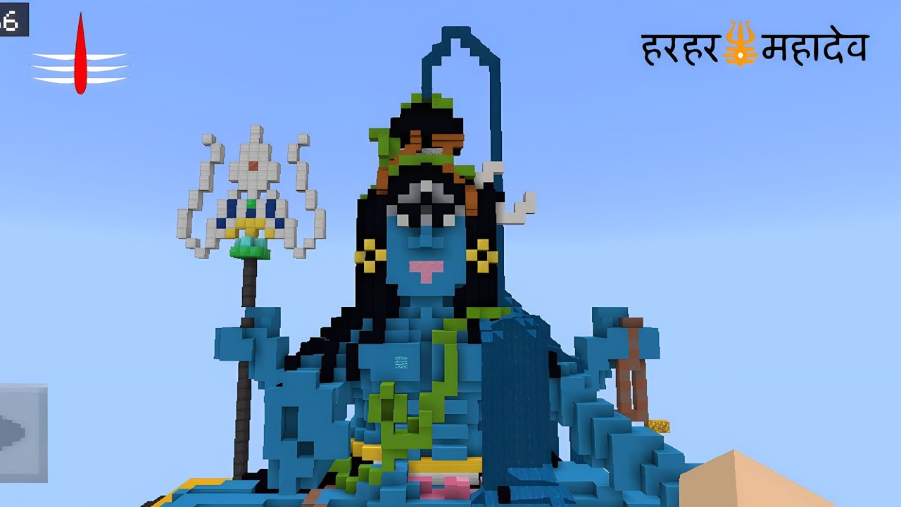 Lord Shiv🔱 Big Idol in our Minecraft SMP - YouTube