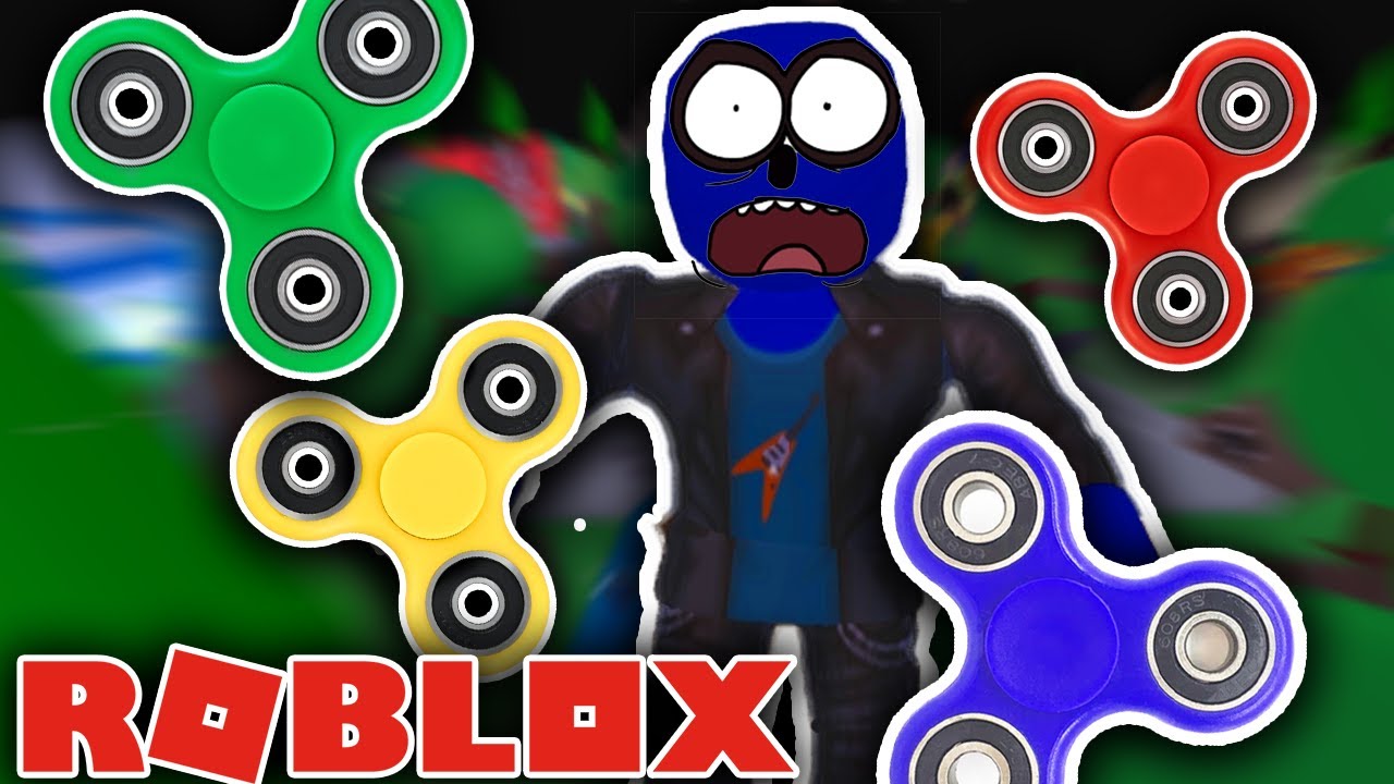 TOO MANY FIDGET SPINNERS IN ROBLOX! - YouTube