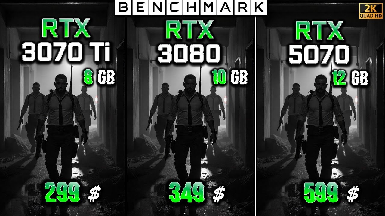 RTX 3070 Ti 8GB vs RTX 3080 10GB vs RTX 5070 12GB / Test / 1440p / in ...