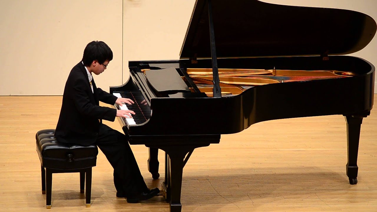 Justin Gu Piano Beethoven Sonata No. 18 in E flat Major Op. 31 No. 3 ...