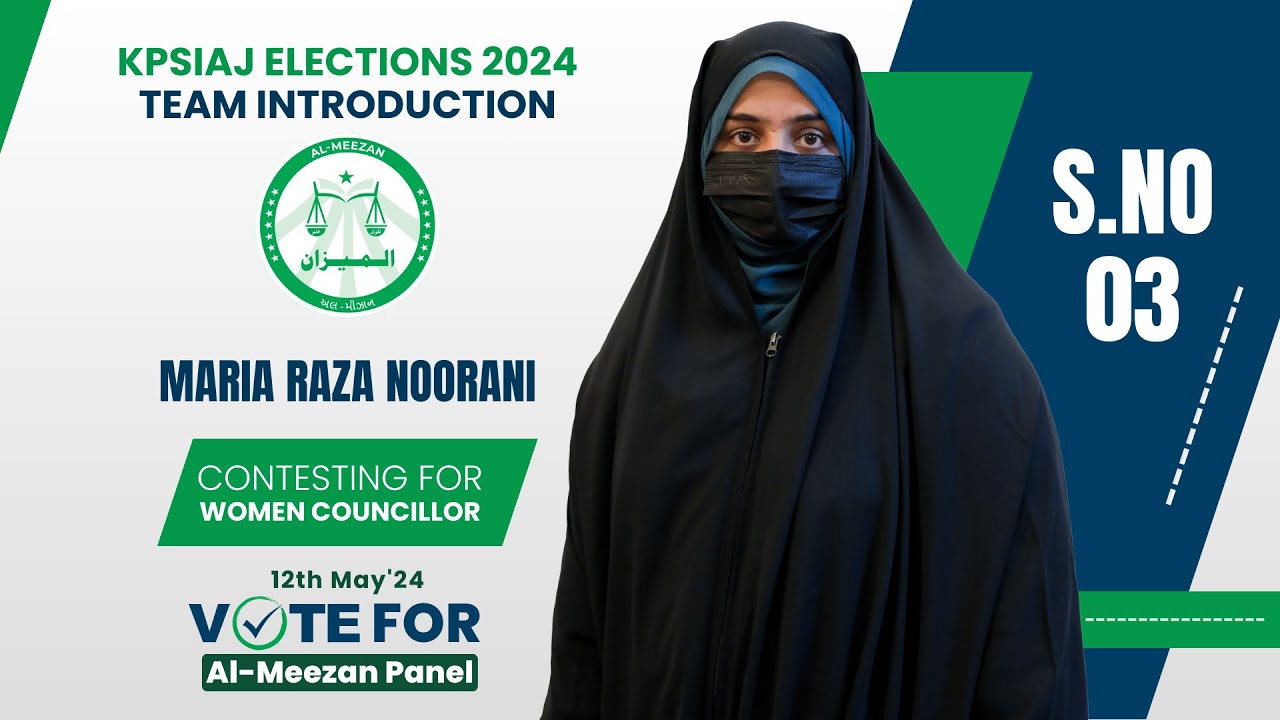 Maria Raza Noorani (S.No: 3) - Contestant for Member Managing Committee ...