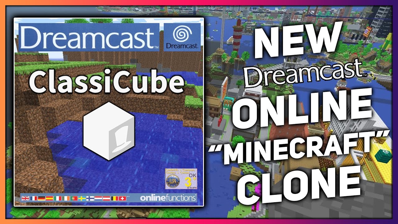 ClassiCube - Sega Dreamcast Minecraft Clone with Online via BBA and ...