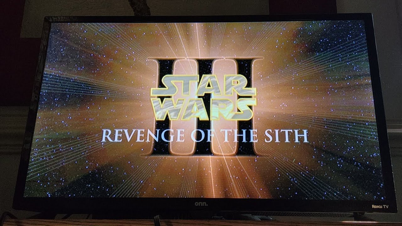 Star wars revenge of the sith 2005 DVD menu walkthrough [Disc 1] - YouTube
