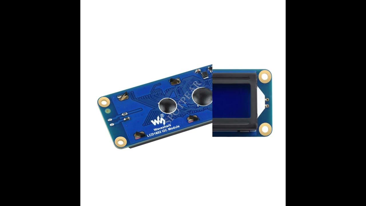 Spotpear Lcd1602 I2c Module Aip31068l For Arduino Raspberry Pi Pico Jetson Nano Esp32 Youtube 0678