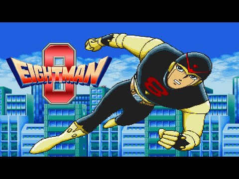 Neo Geo Reviews - Eightman (8 Man) - 8th Anniversary of the Neo Geo ...
