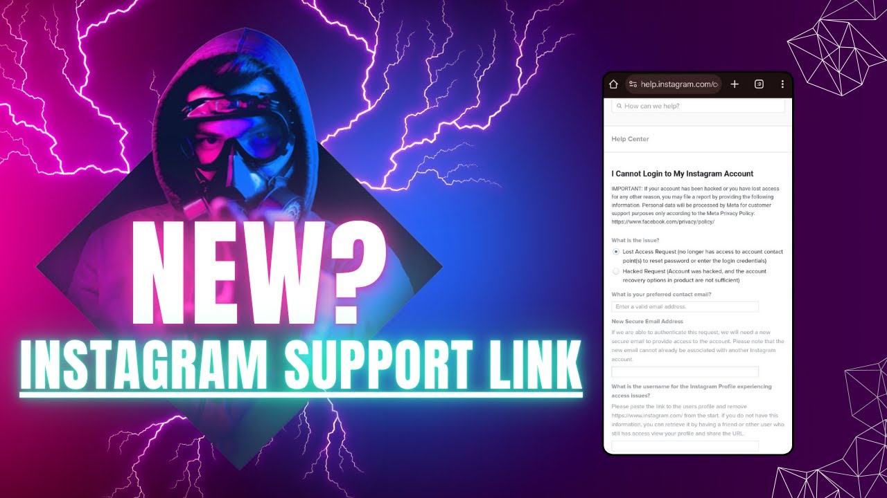 New Instagram Support appeal form #!! #instagram #insta #socialmedia # ...