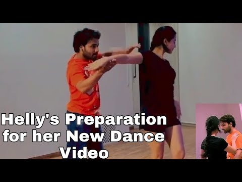Helly's New Dance Bts 💃💃 || Preparation || Mine Creation