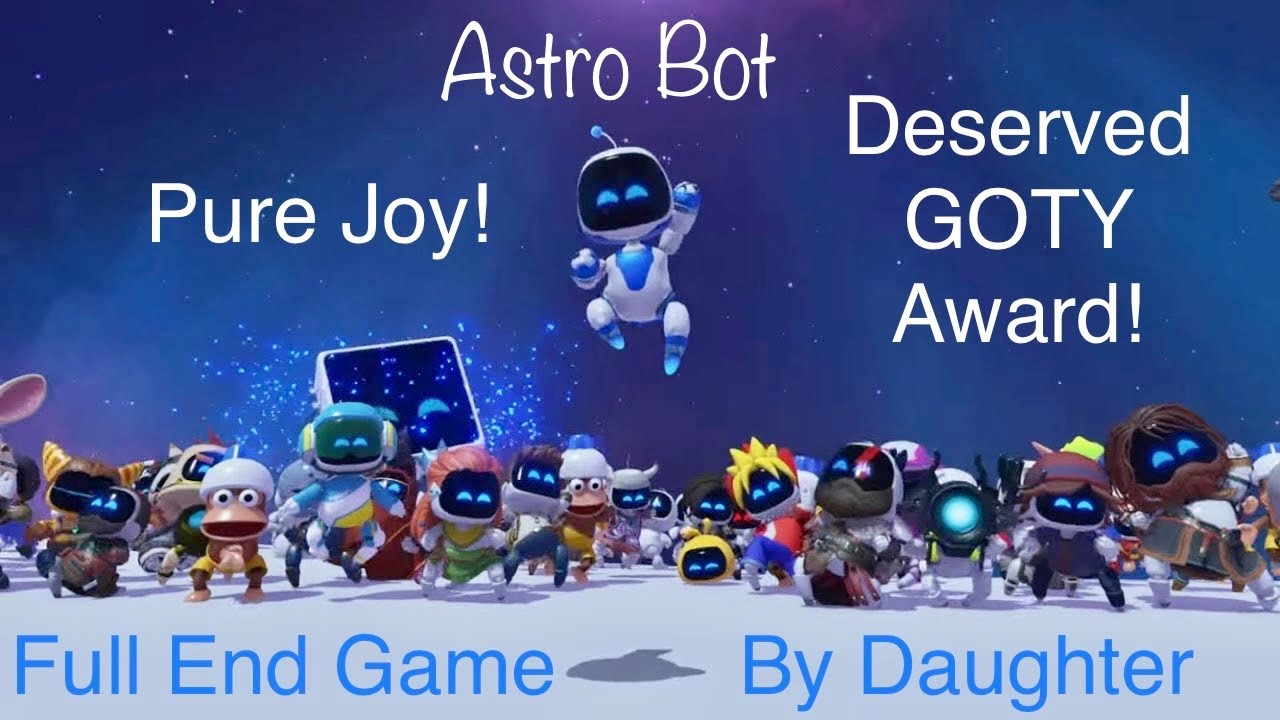 GOTY! Video Game Aawards Top Winner! Astro Bot (2024) Review & Gameplay ...