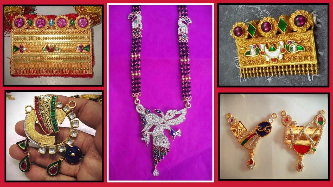 #79 - New Gold Timaniya design 2020 | Gold mangalsutra photos | Marvadi ...