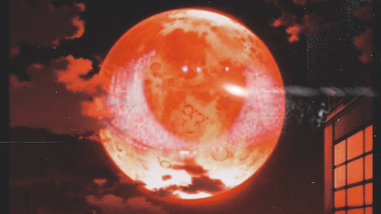 red moon (remix) - prod @sledg3r [Lyric Video] - YouTube