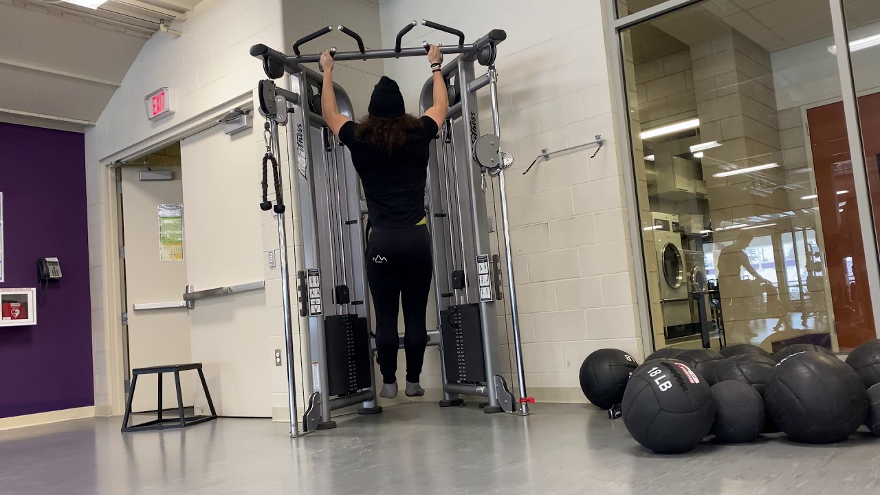 Exercise Index: Drop-Catch Pull Ups - YouTube