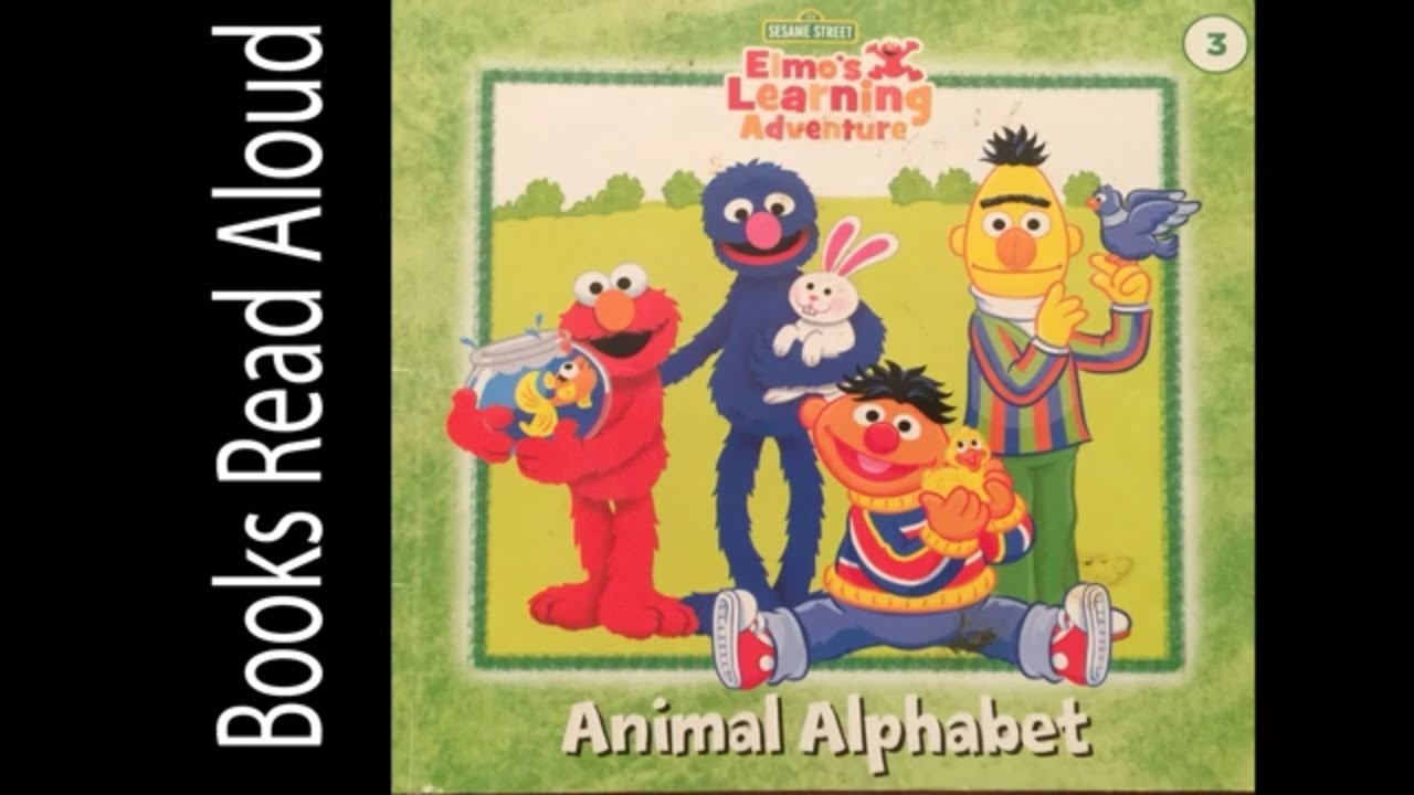Books Read Aloud: Sesame Street Elmo's Learning Adventure Animal ...