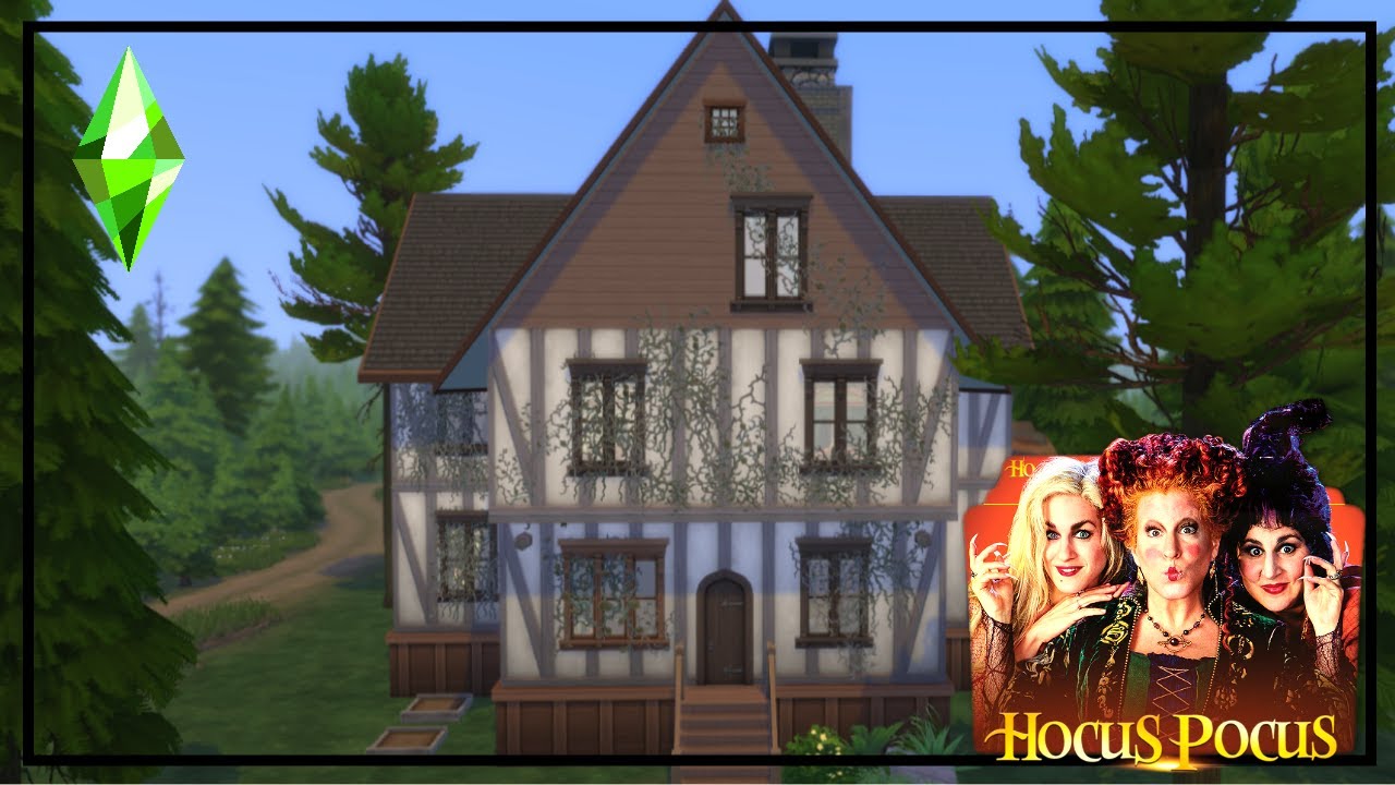 The Sanderson Sister's House [Hocus Pocus] I Sims 4 build I Rebeccas ...