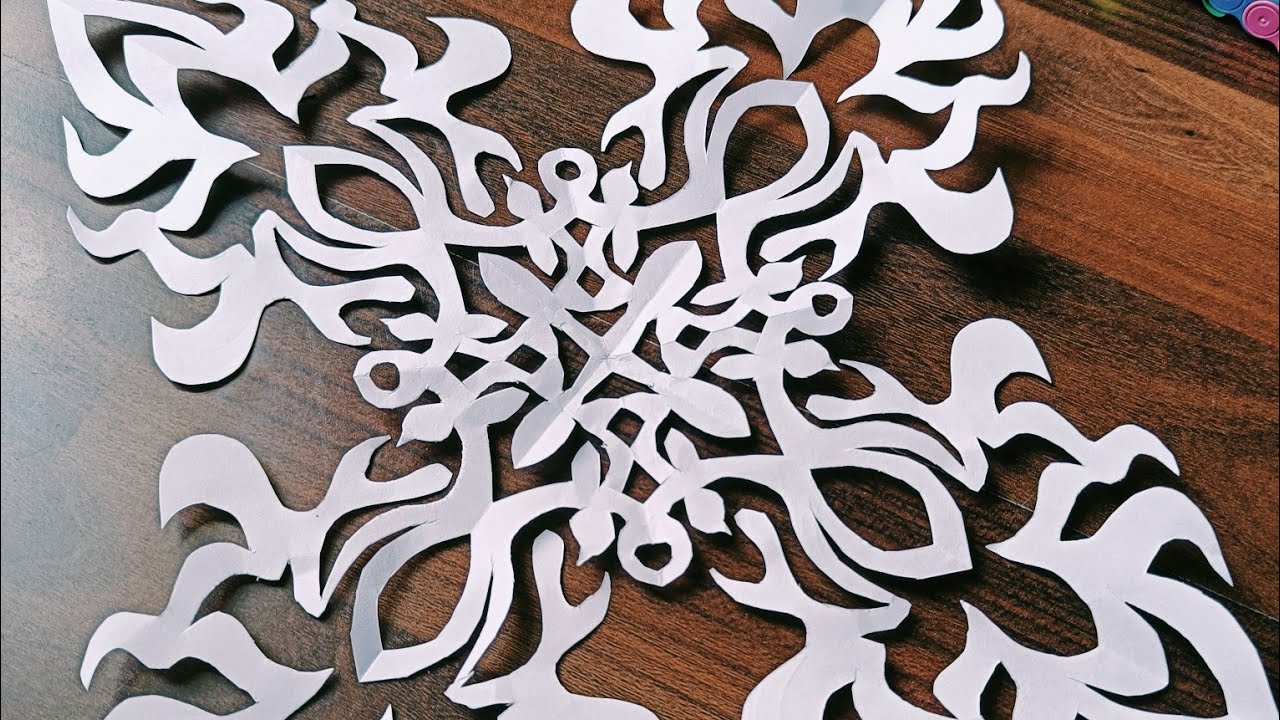 Easy Paper Cutting Mandala Design 🙂 - YouTube