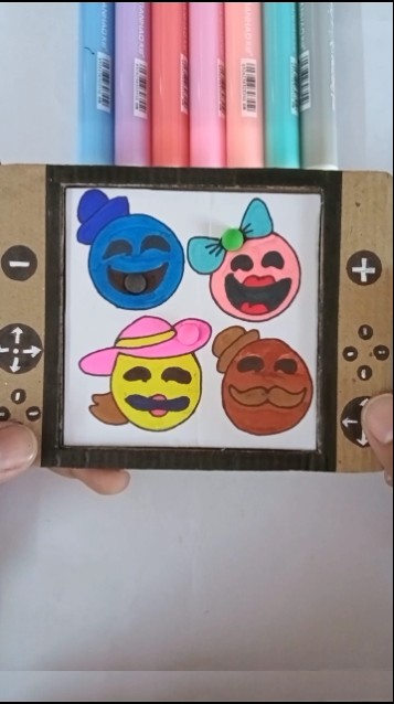 Poppy Playtime Chapter 4 Dolly The Doughgirl Cardboard maze game # ...