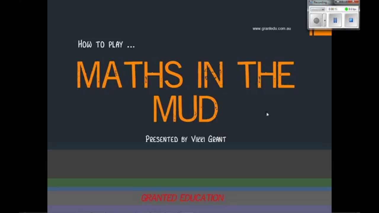 Maths in the mud - revision/lesson starter - YouTube
