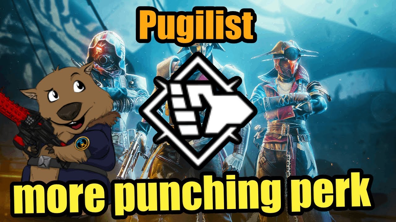 Pugilist weapon perk - Destiny 2 - YouTube