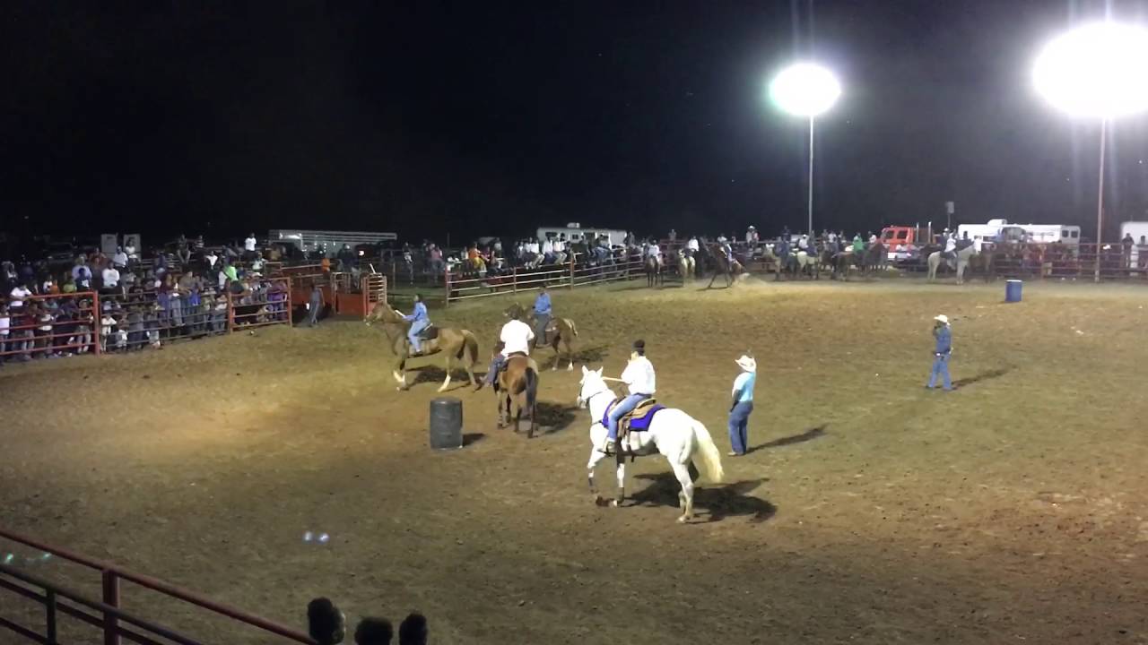 Family Riders Rodeo 2016 Pony Express 1st Race - YouTube
