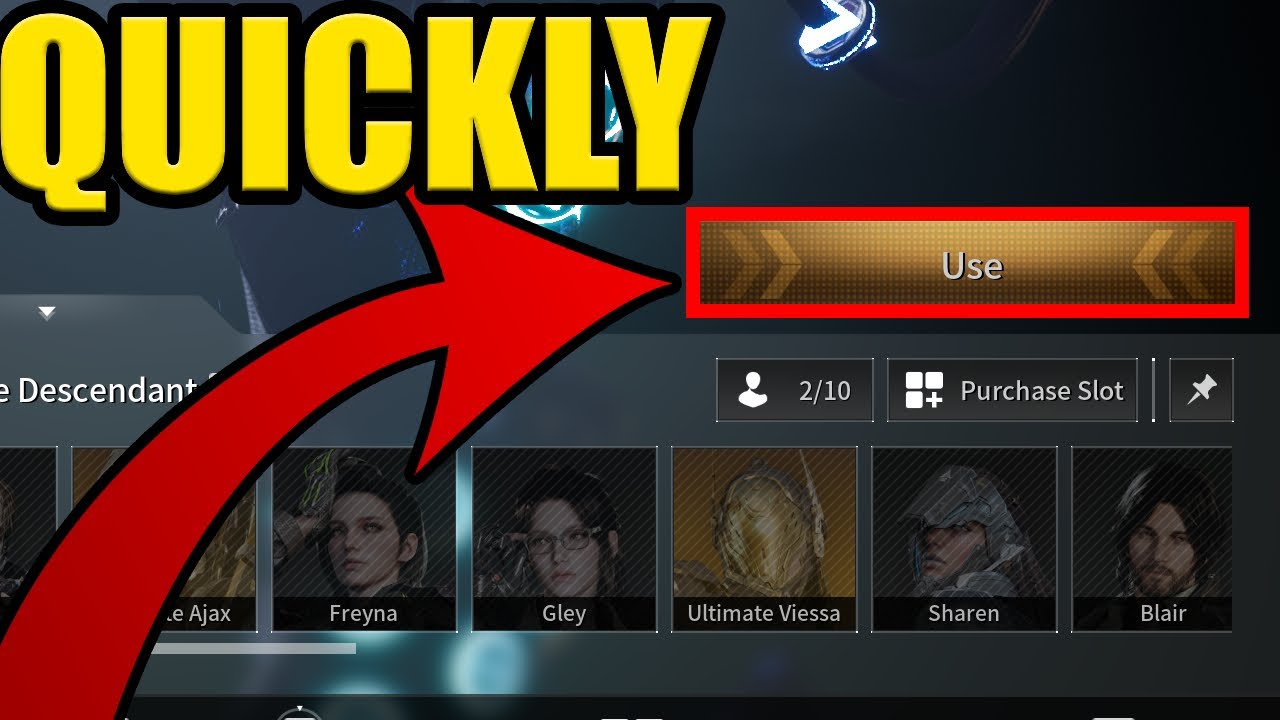 THE FIRST DESCENDANT HOW to CHANGE CHARACTER - YouTube