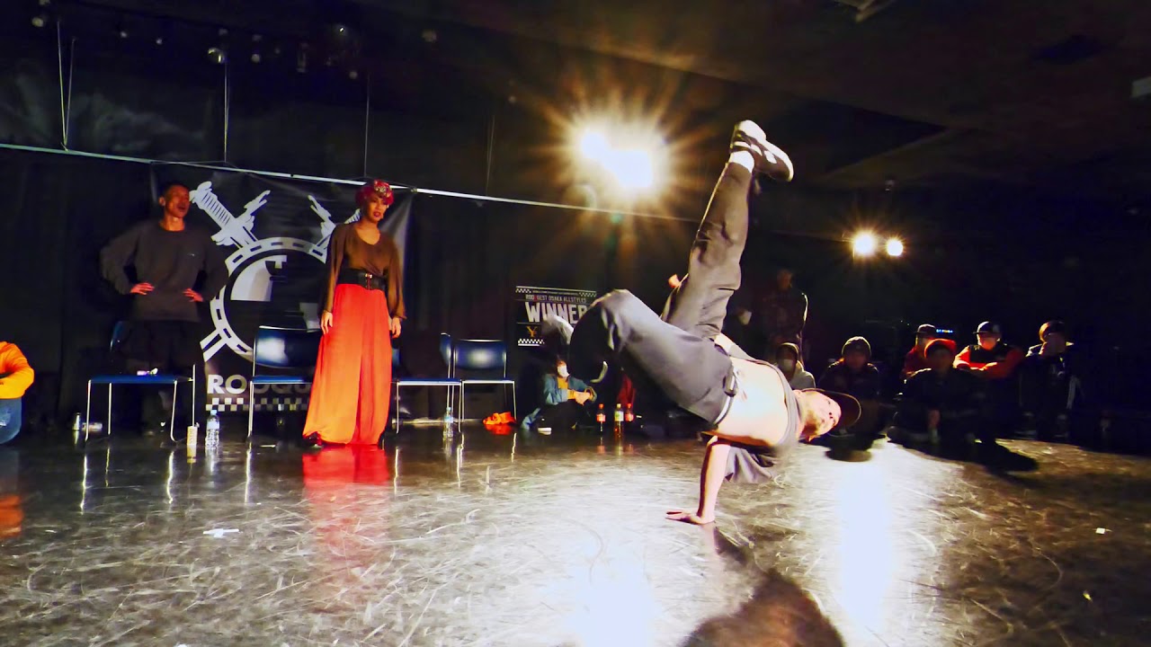 KYOGO KATSUYA YOSHIE JUDGE DEMO SESSION ROOQUEST 2020 OSAKA ALLSTYLES ...