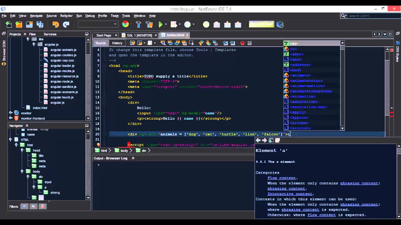 AngularJS Netbeans - Part 3 - YouTube