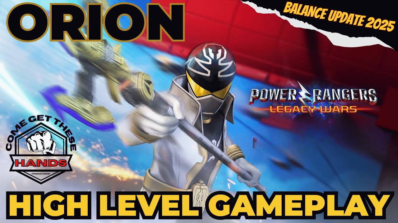 Orion | High Level Ranked Gameplay | Power Rangers Legacy Wars - YouTube