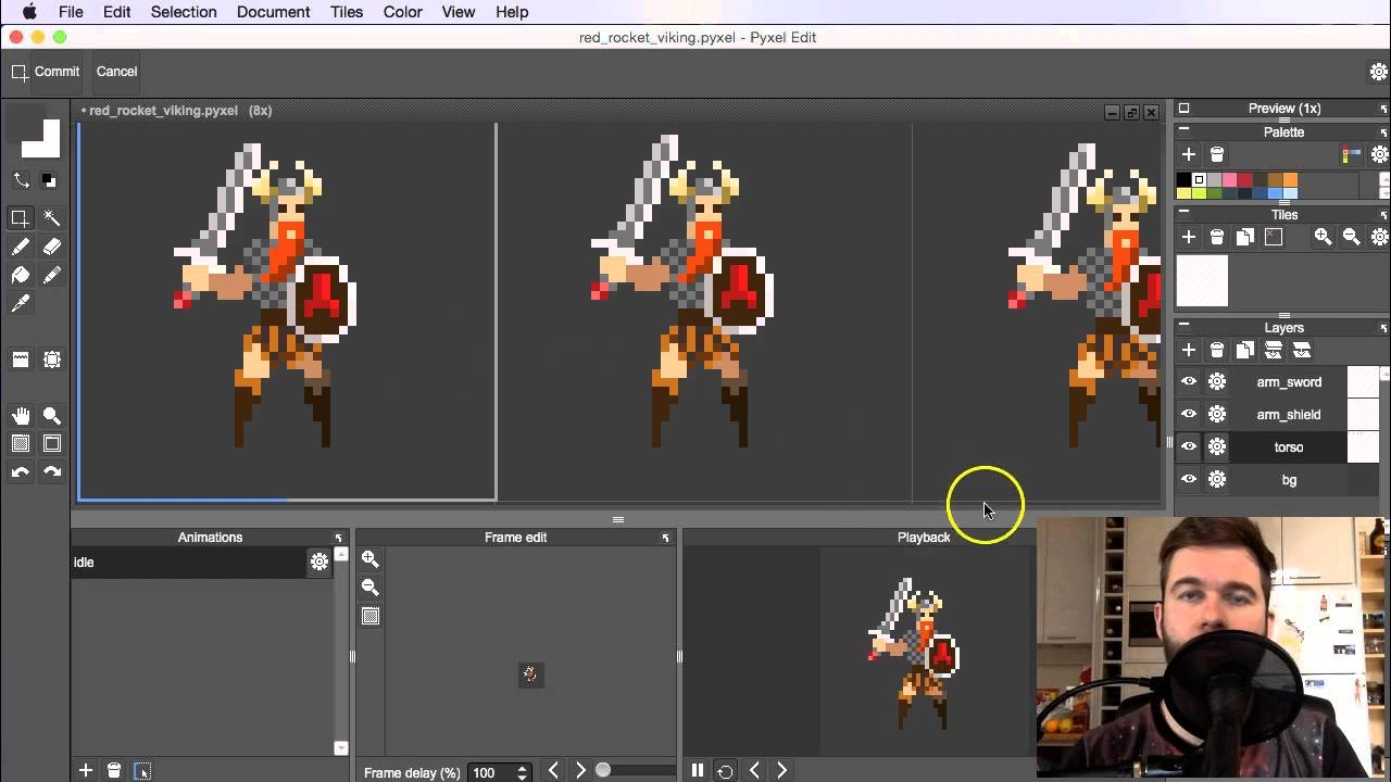 How To Pixel Art Tutorial Part 15: Idle Animation - YouTube