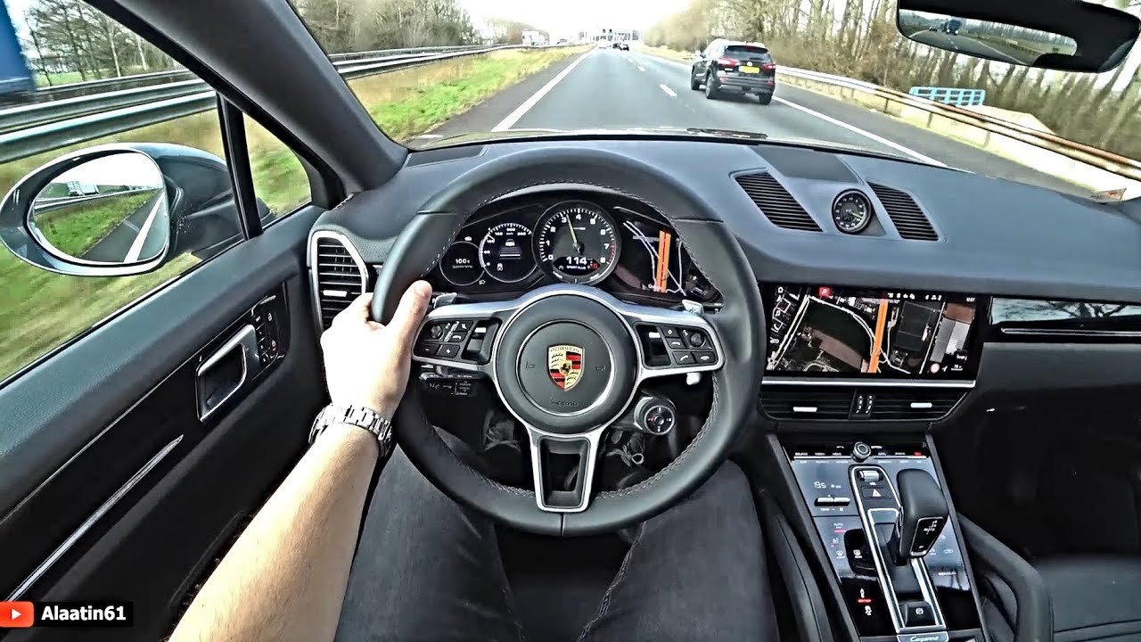 NEW Porsche Cayenne Coupe POV Drive - YouTube
