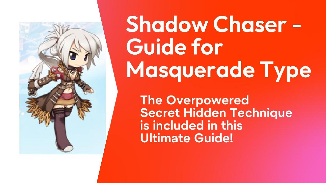 RAGNAROK ORIGIN - SHADOW CHASER - GUIDE - MASQUERADE MASK BUILD - YouTube