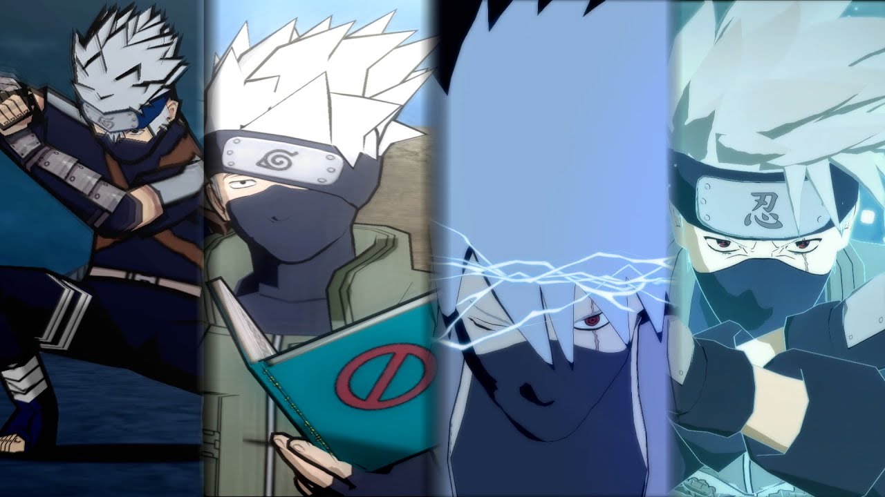 Kakashi Ultimate Jutsus Evolution in All Naruto Ultimate Ninja Series ...