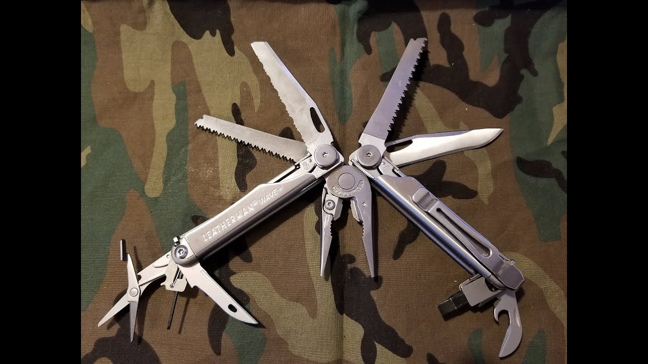 Leatherman Wave+ Modifications - YouTube