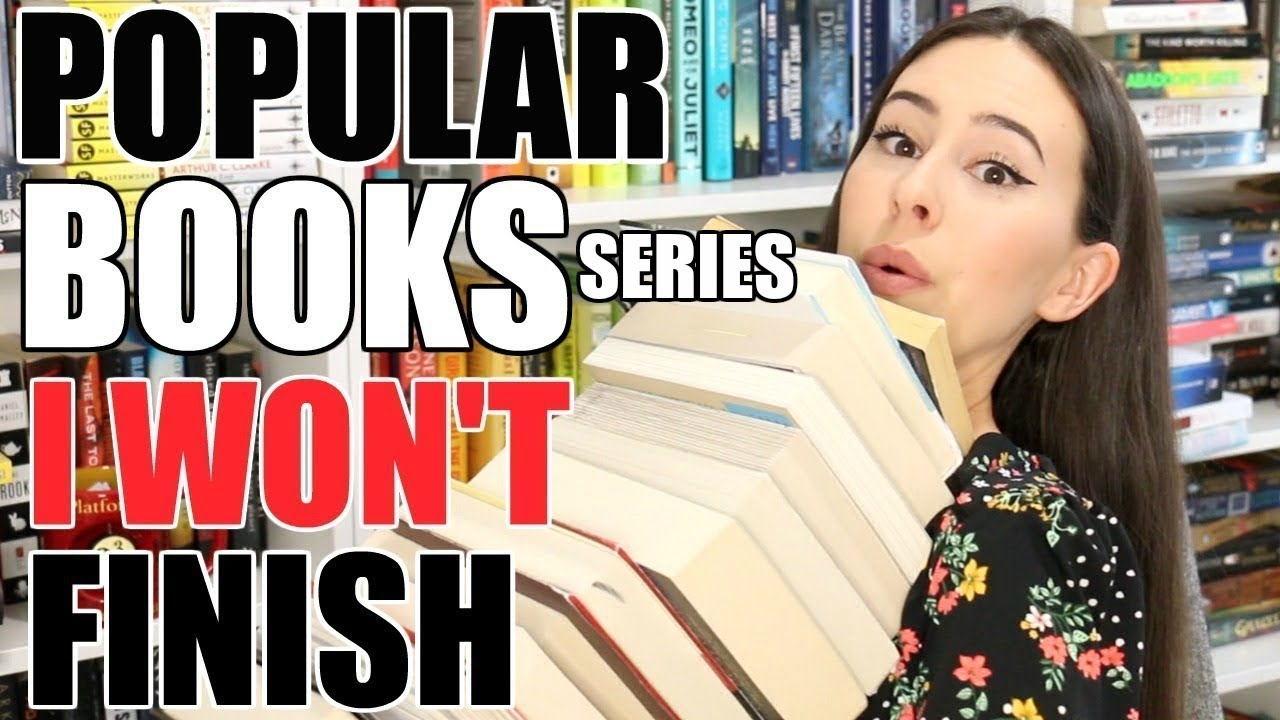 POPULAR BOOK SERIES WON'T FINISH || Books with Emily Fox - YouTube