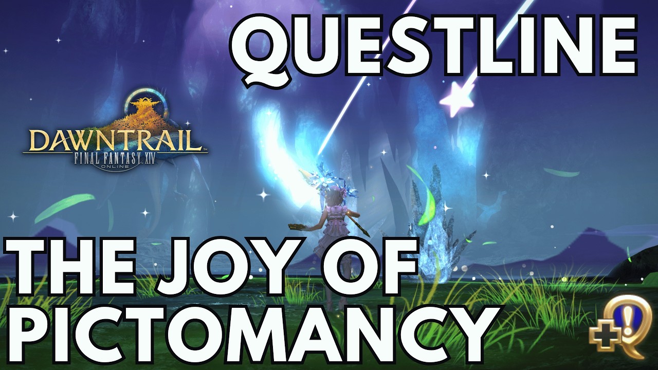 'The Joy of Pictomancy' | Pictomancer Level 80 Job Quest - YouTube