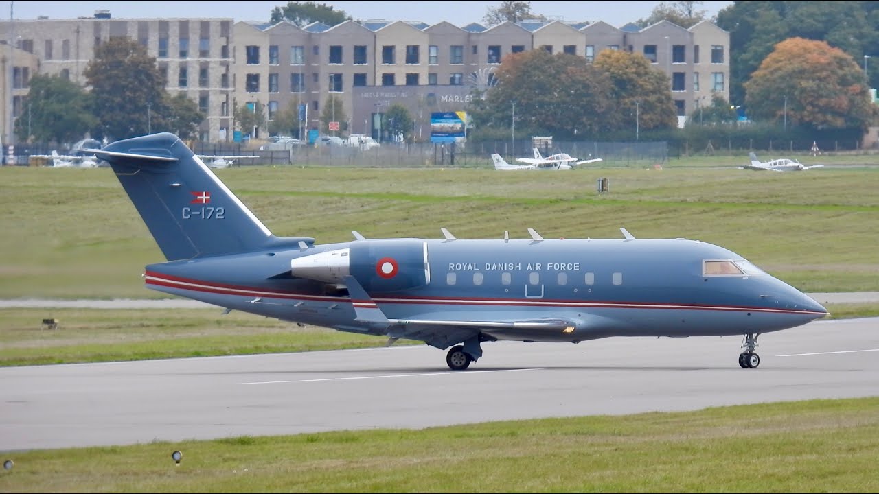 Encore: Royal Danish Air Force Bombardier Challenger 604 C-172 at ...