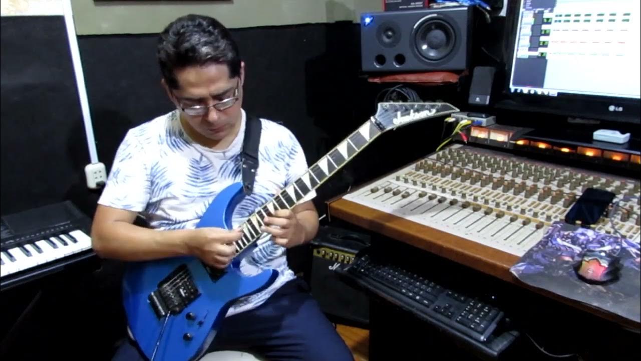 Solo de "Beat it" - Eddie Van Halen / Cover - Percy Martinez - YouTube