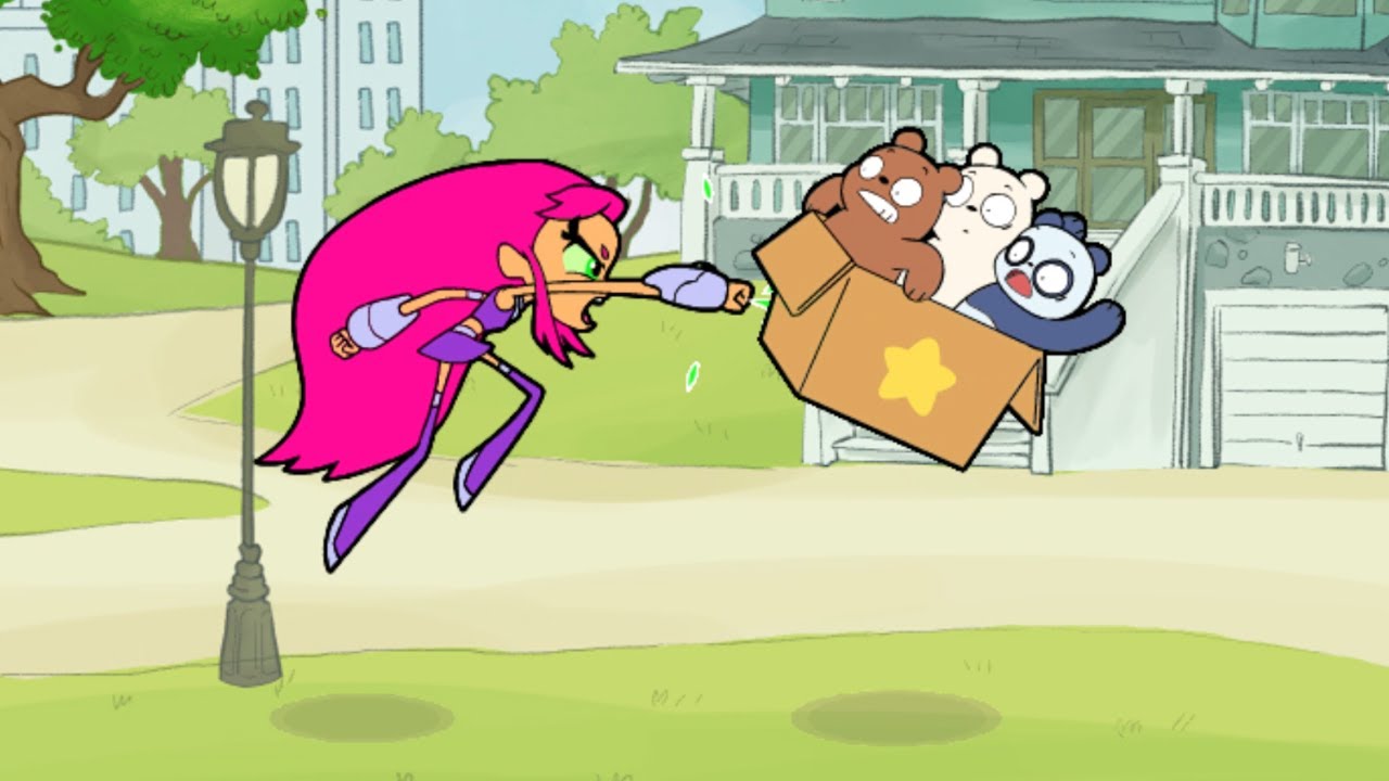 Teen Titans Go: Jump Jousts Jam - Starfire Putting The Fear Into We ...