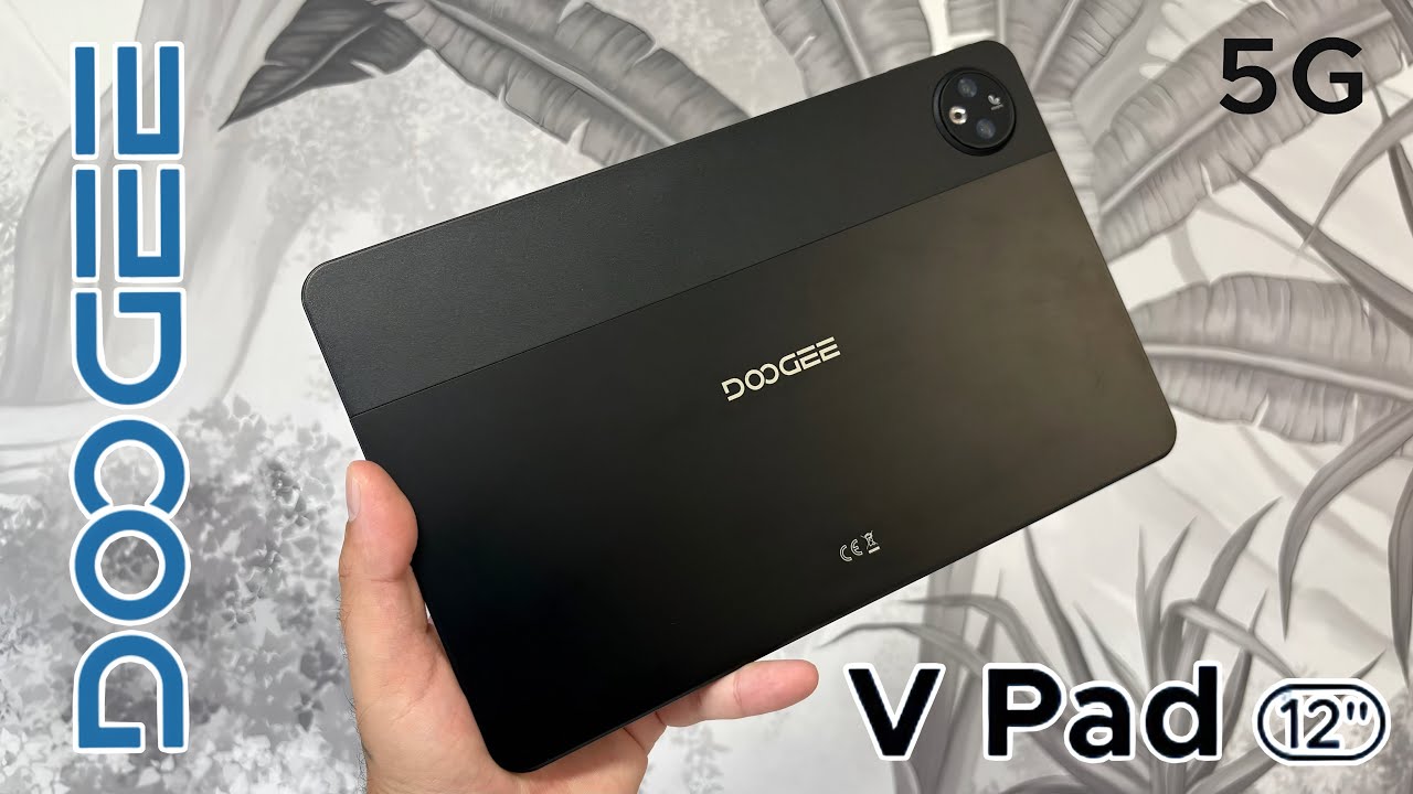 DOOGEE V Pad 5G - Tablet 12” 2K ( Unboxing and Hands-On ) - YouTube