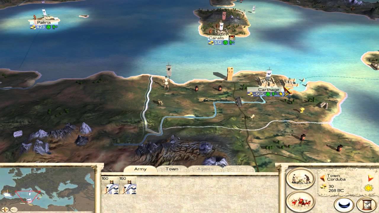 Carthage - Rome: Total War - Campaign: Part 1 - YouTube