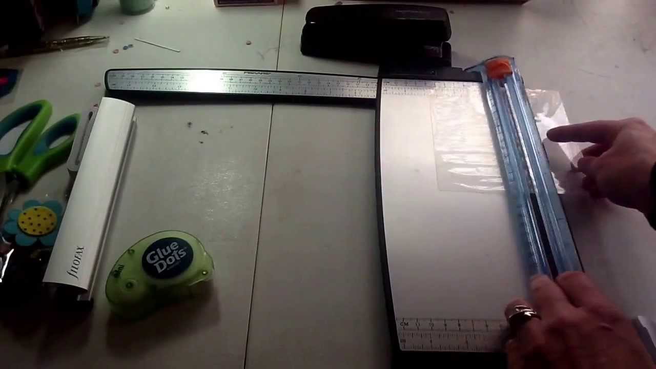 Tutorial to make your own pen loop for your Filofax or planner. - YouTube