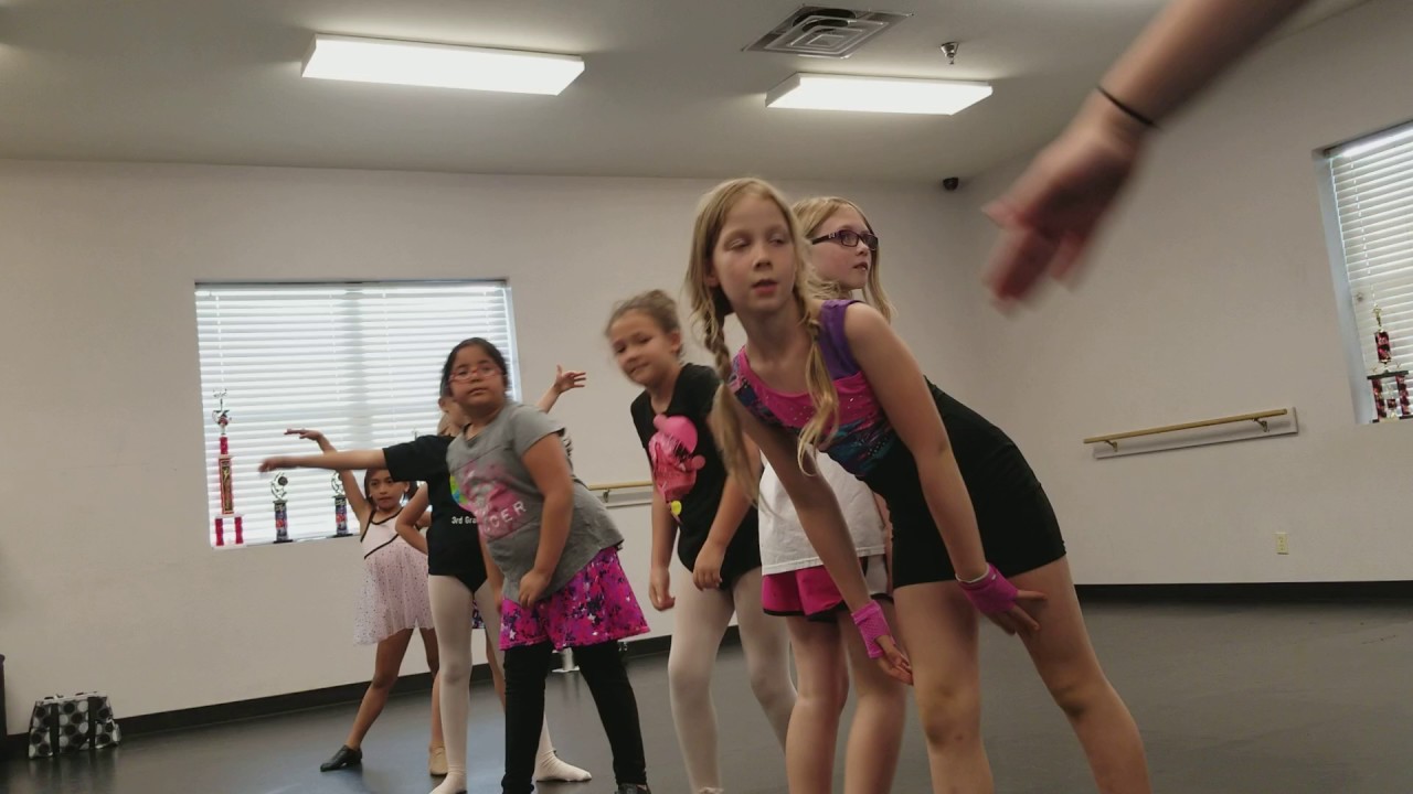 Footlights Jazz Dance practice - YouTube
