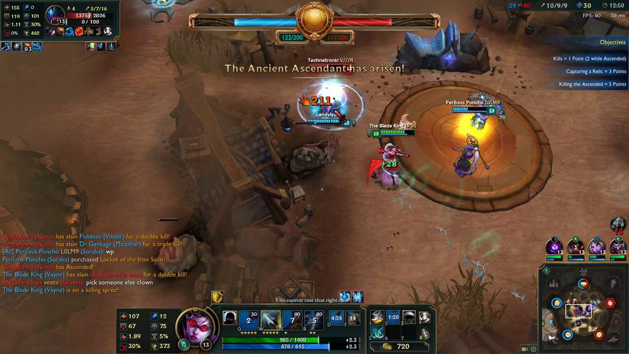 Control and Evolution LOL Online Rampage - YouTube