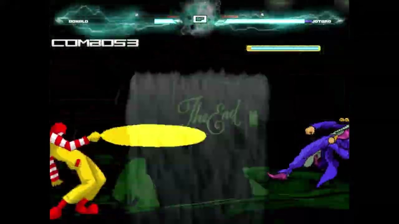 Mugen - Ronald McDonald vs Jotaro - YouTube