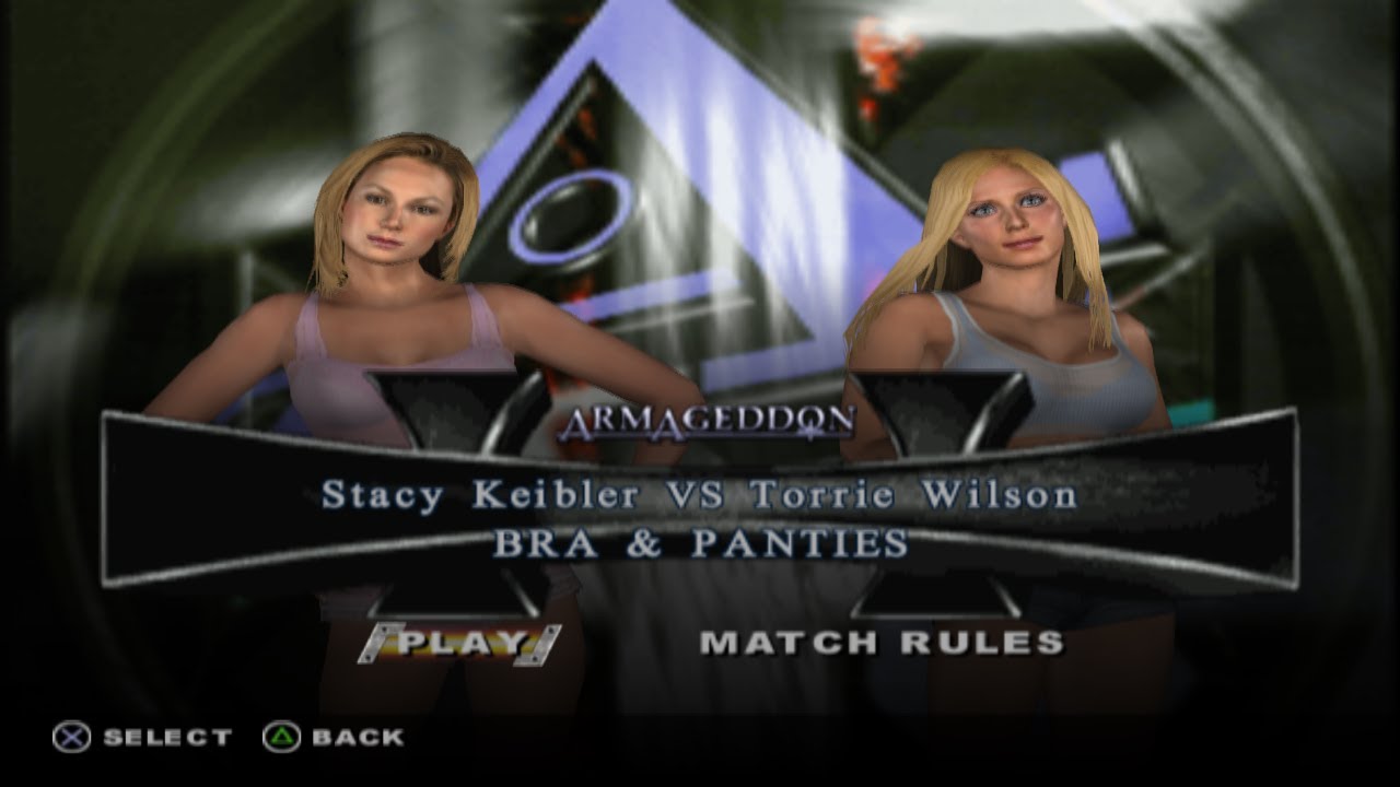 Wwe Smackdown Vs Raw Stacy Keibler Vs Torrie Wilson Youtube 4799