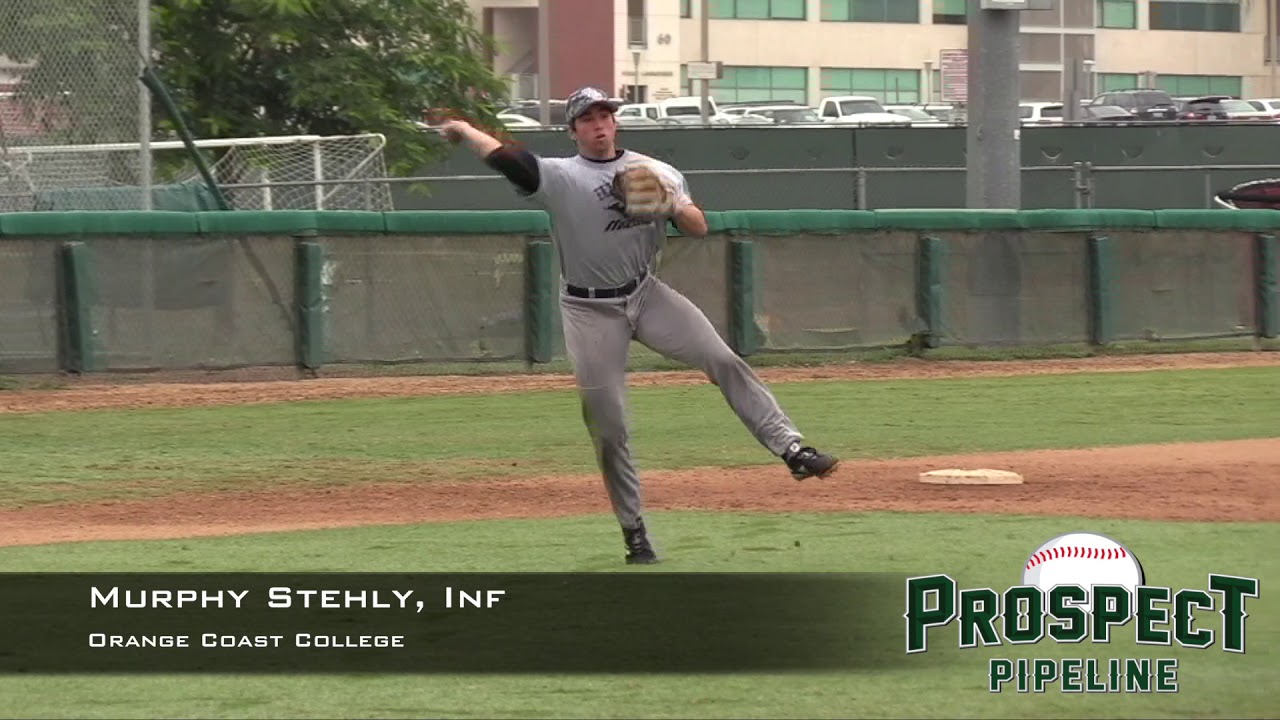 Murphy Stehly Prospect Video, Inf, Orange Coast College - YouTube