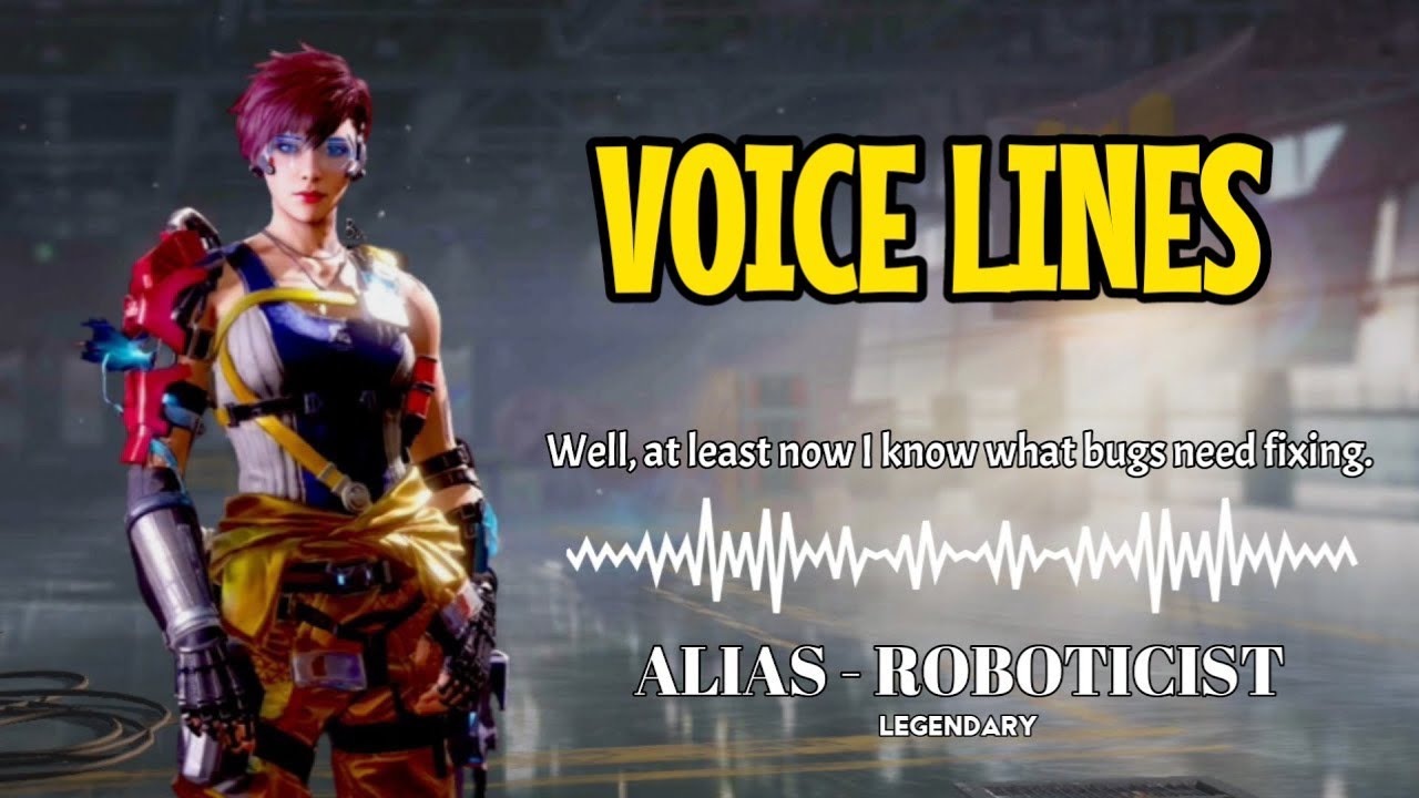 LEGENDARY ALIAS - ROBOTICIST VOICE LINES COD MOBILE! - YouTube