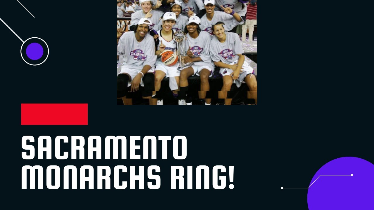 Sacramento Monarchs 2005 Championship Ring Review - Episode I - YouTube