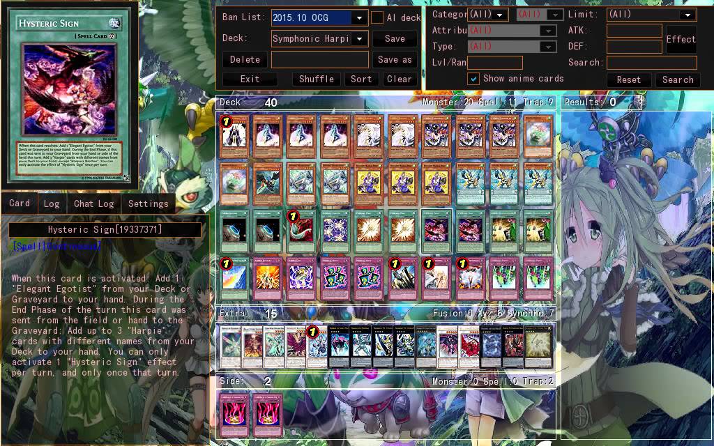 Percival18-YGOPRO-Yu-gi-oh! Japan OCG Tournament 4th Place Symphonic ...