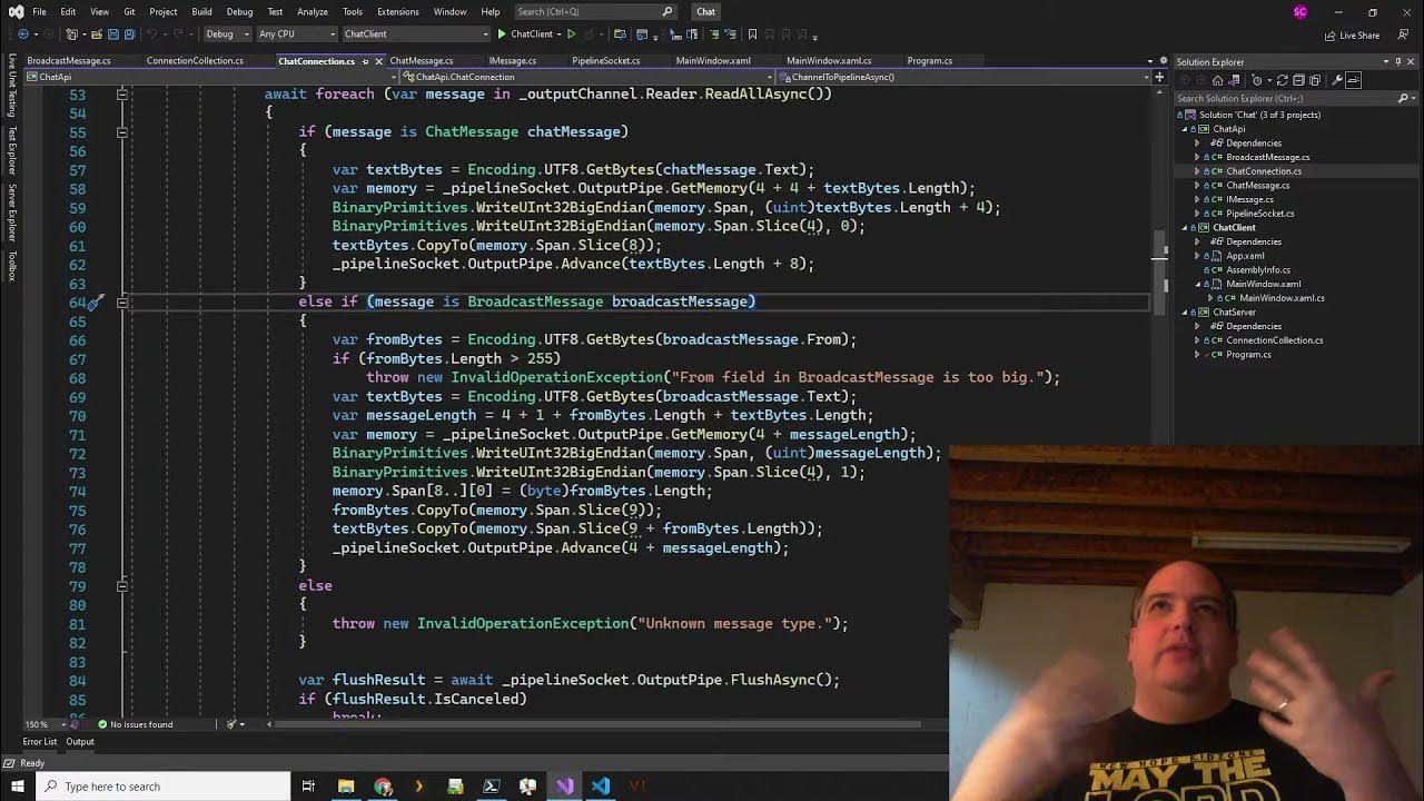 Asynchronous TCP/IP, Part 8 - YouTube