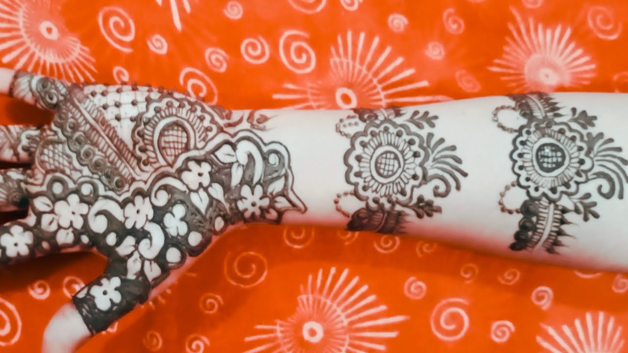 beautiful Dubai mehndi Patte ki design🙋‍♀🙋‍♀ beautiful mehndi full hand ...